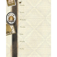 Jumbo Weekly Planner - Honey Hound Farm